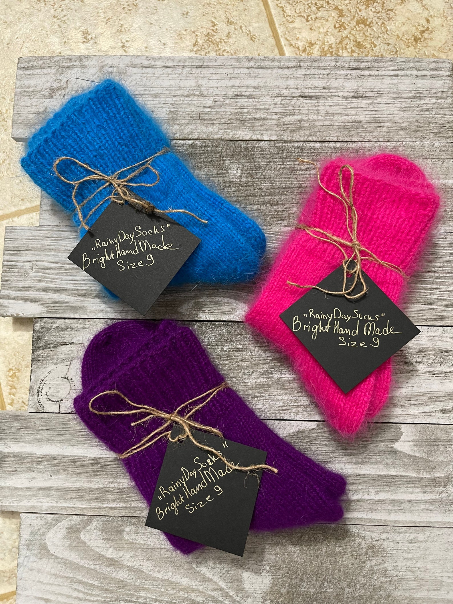 Angora Rabbit Socks/rainy Day Socks/warm Socks/cosy Socks - Etsy