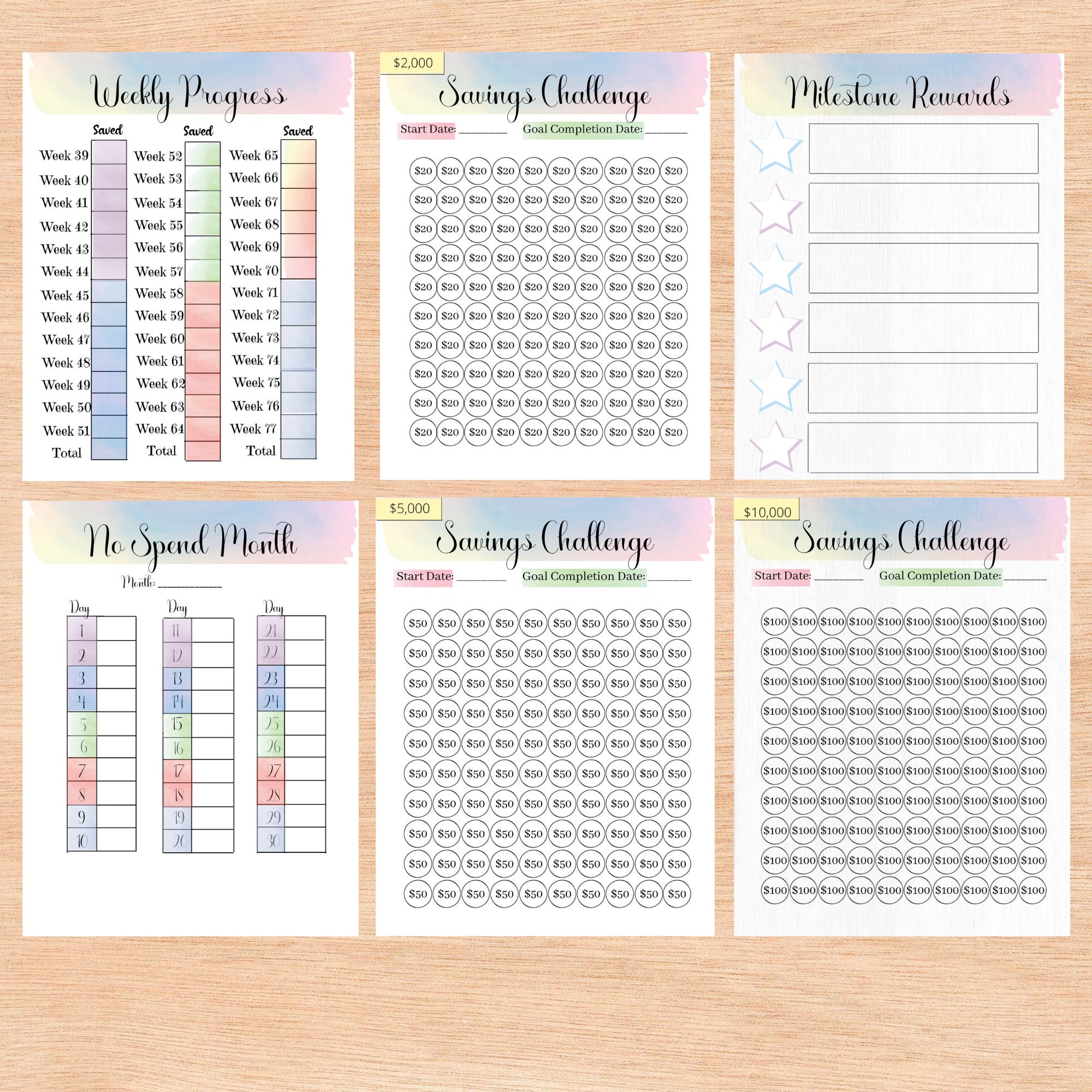 Savings Tracker, Budget Tracker, Finance Planner, Budget Planner, Goal ...