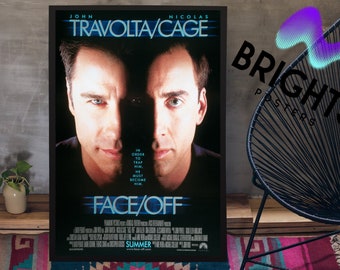 Face off Poster - Etsy