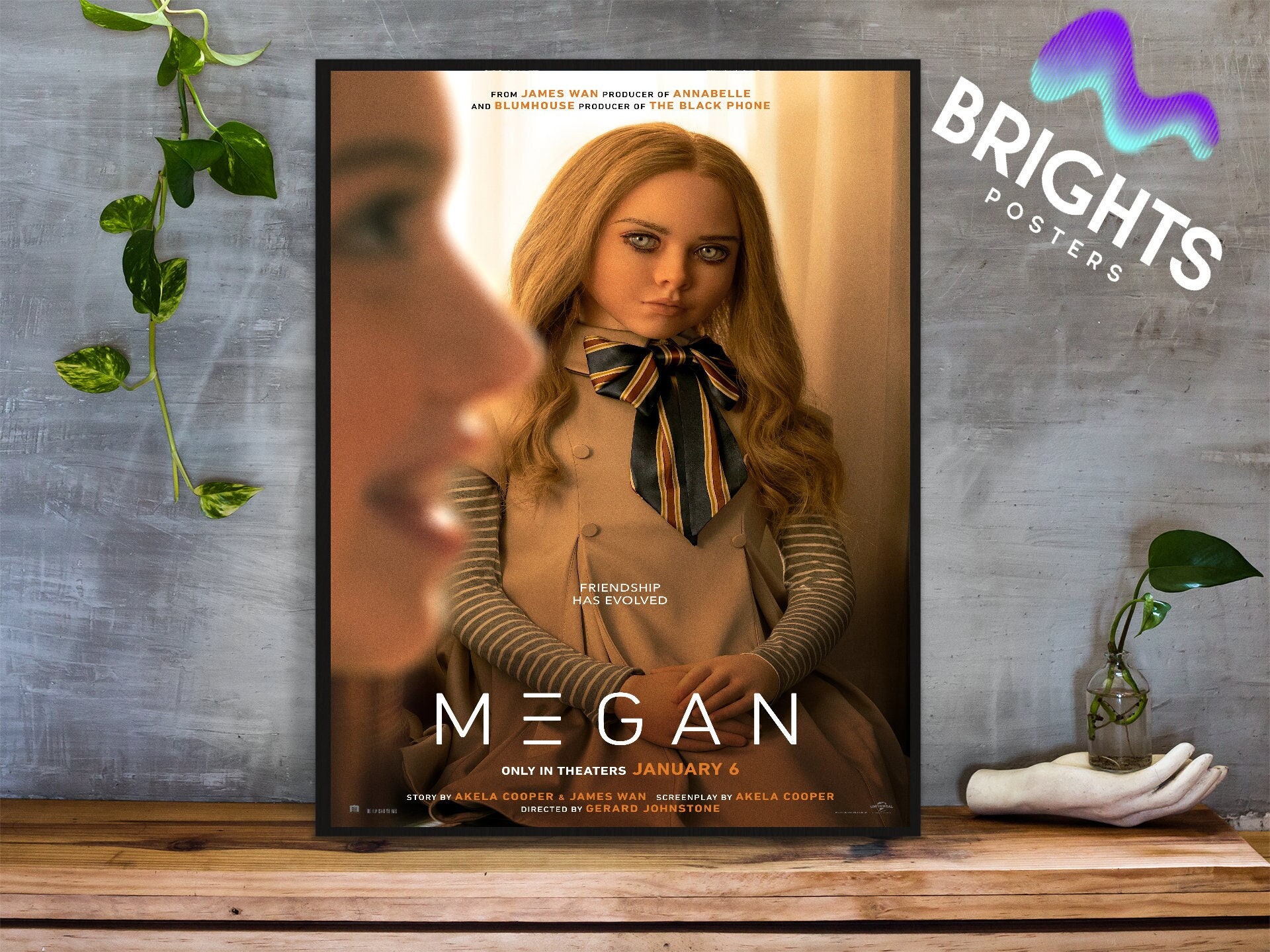 M3gan Megan Allison Williams 2023 TV Show Movie Film - Etsy Australia