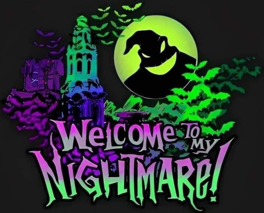 NOT DIGITAL DOWNLOAD Welcome to My Nightmare Print Ready to Use Ready ...