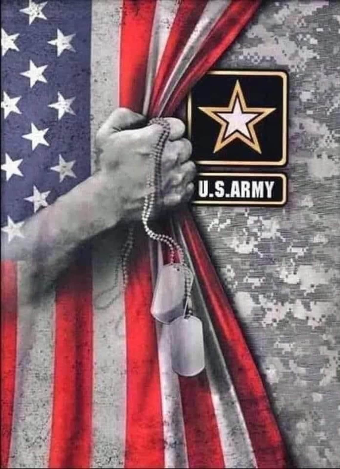 NOT DIGITAL DOWNLOAD Military Print Ready to Use Ready to Press ...