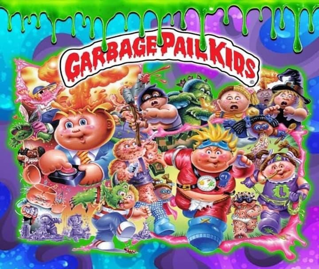 NOT DIGITAL DOWNLOAD Garbage Pail Kids Print Ready to Use Ready to ...