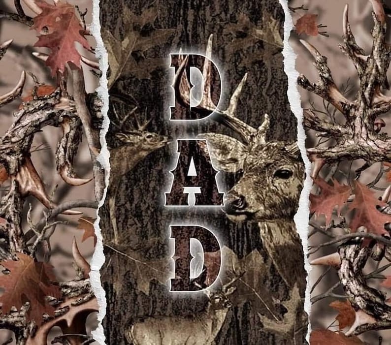 NOT DIGITAL DOWNLOAD Hunting Dad Print Ready to Use Ready to Press ...