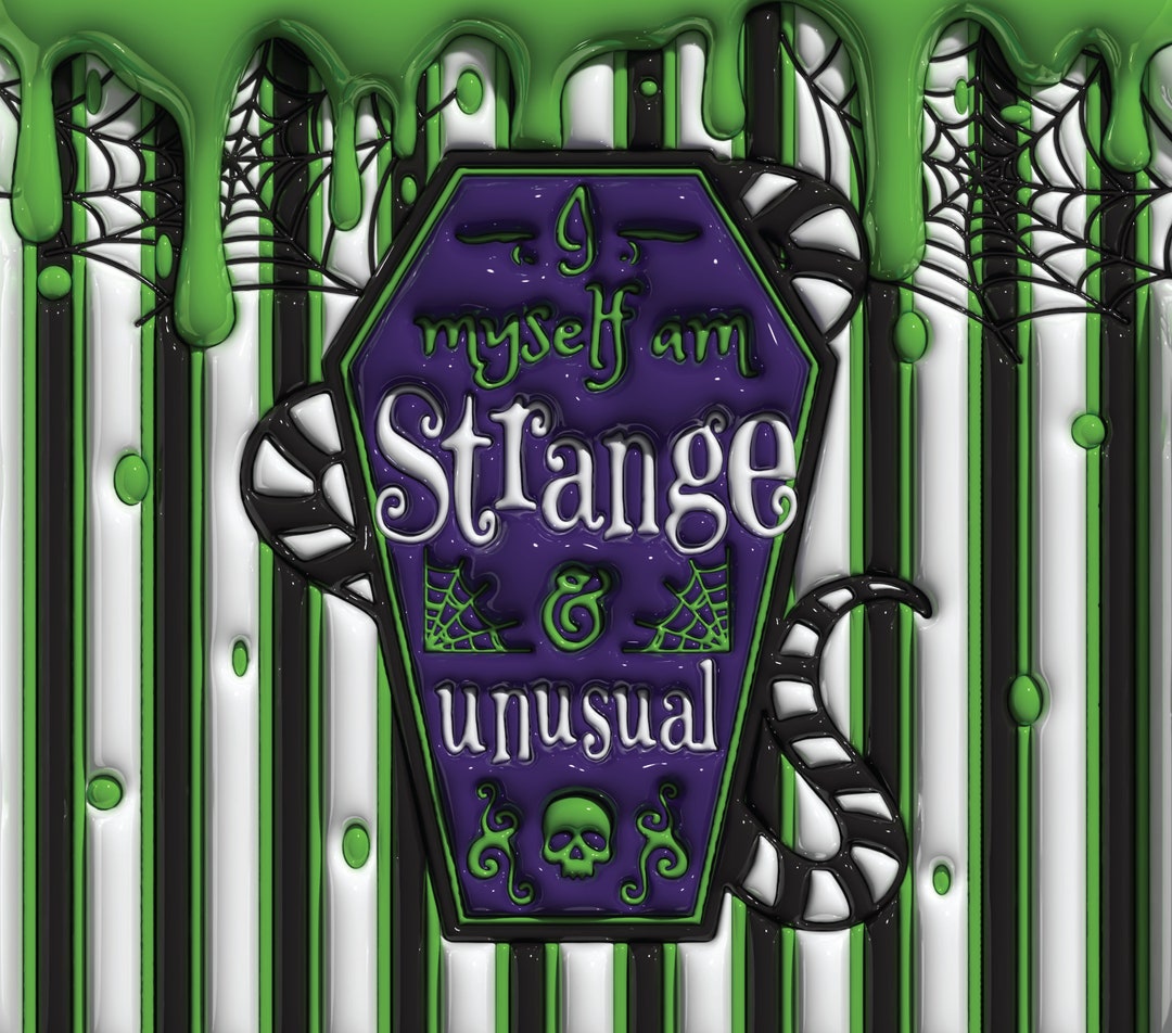NOT DIGITAL DOWNLOAD Strange and Unusual Print Ready to Use Ready to ...