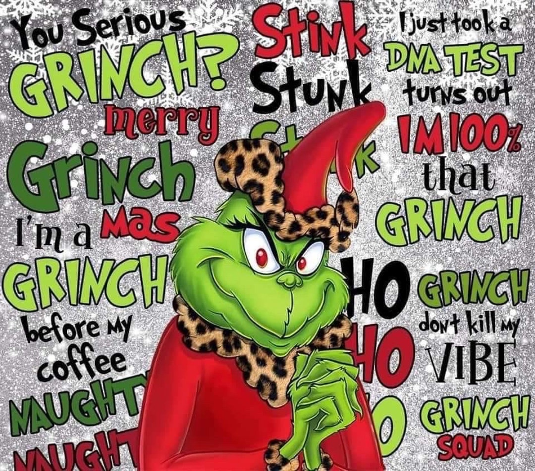 NOT DIGITAL DOWNLOAD Christmas Grinch Print Ready to Use Ready to Press ...