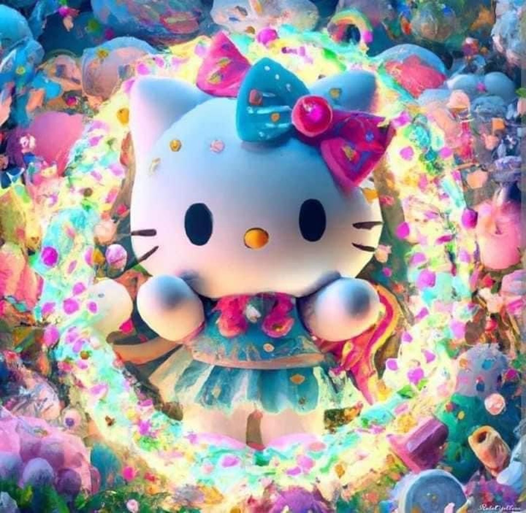 NOT DIGITAL DOWNLOAD Hello Kitty Print Ready to Use Ready to Press ...