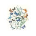 8 Butterfly Clip Art, Printable Clipart, Jpg, Digital Download ...