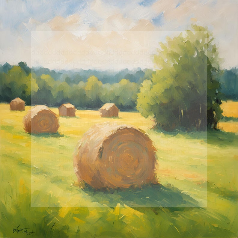 10 Haystacks Clip Art, Printable Clipart, Jpg, Digital Download ...