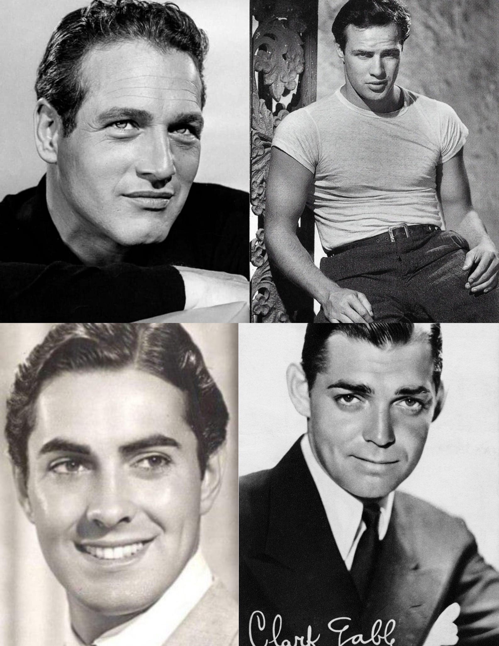 20 Vintage Photos of Hollywood Actors, Bundle, Jpeg, Digital Download ...