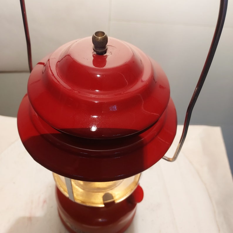 Custom Coleman 288 Lantern, Red, Working Great. - Etsy
