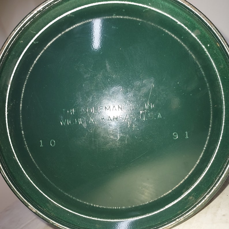 Vintage Coleman 508a Camp Stove. All Original Green Paint. This One Was ...