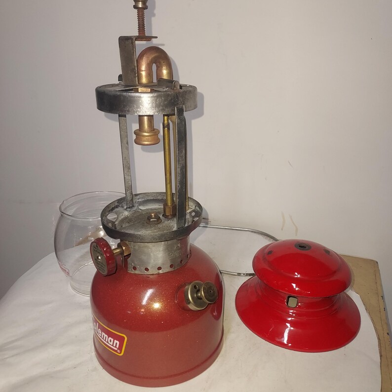 Vintage 1959 Coleman 200A Lantern, Custom Cinnamon Powder Coat ...