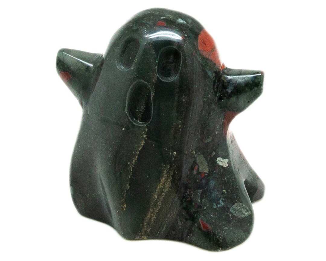 African Bloodstone Ghost Carving-2"|african Bloodstone Ghost|african ...