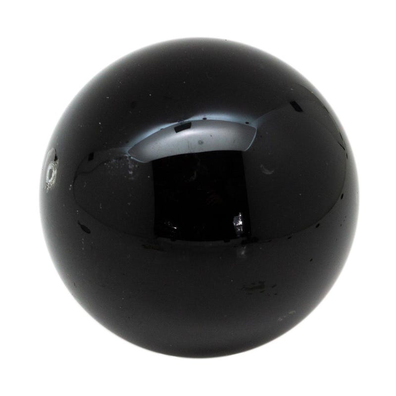 Obsidian Sphere - Etsy