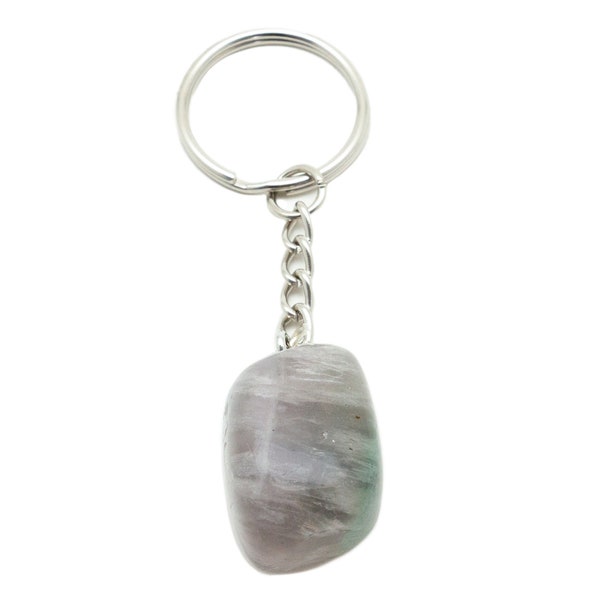 Gemstone Keychain - Etsy
