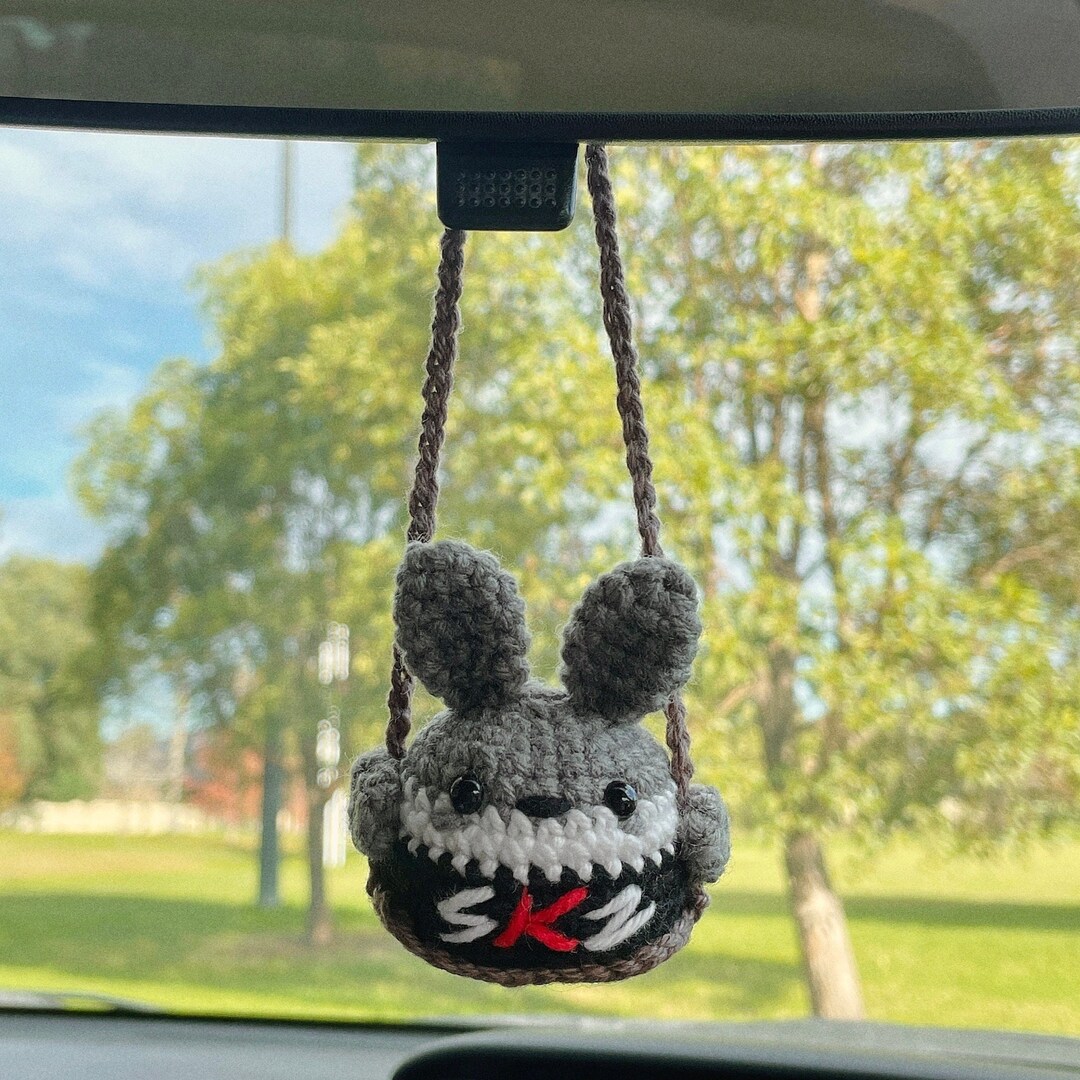 Cute Crochet Skzoo Car Swinging Hangers, Stray Kids Merch, Skz, Rear ...
