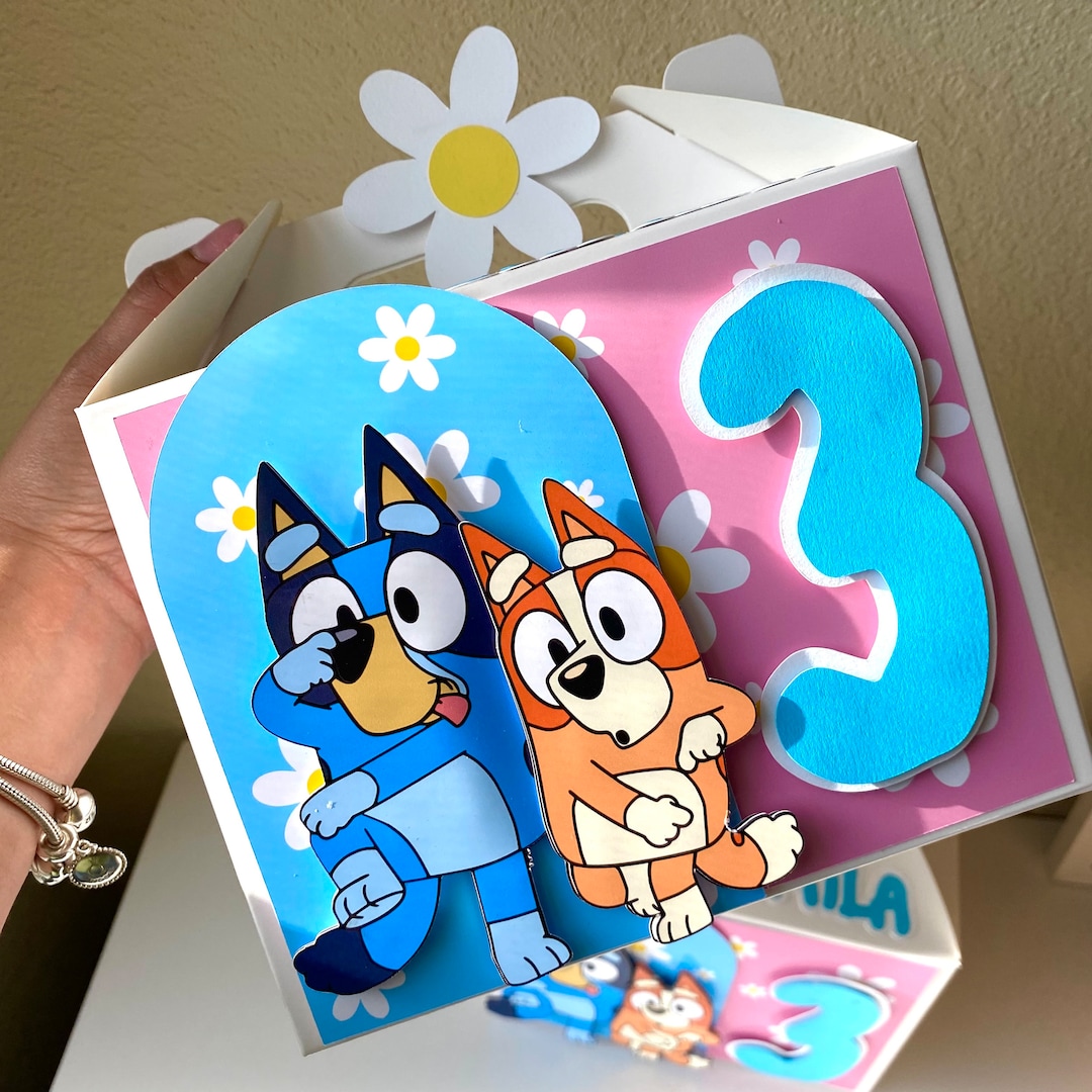 Bluey Favor Boxes 12ct - Etsy