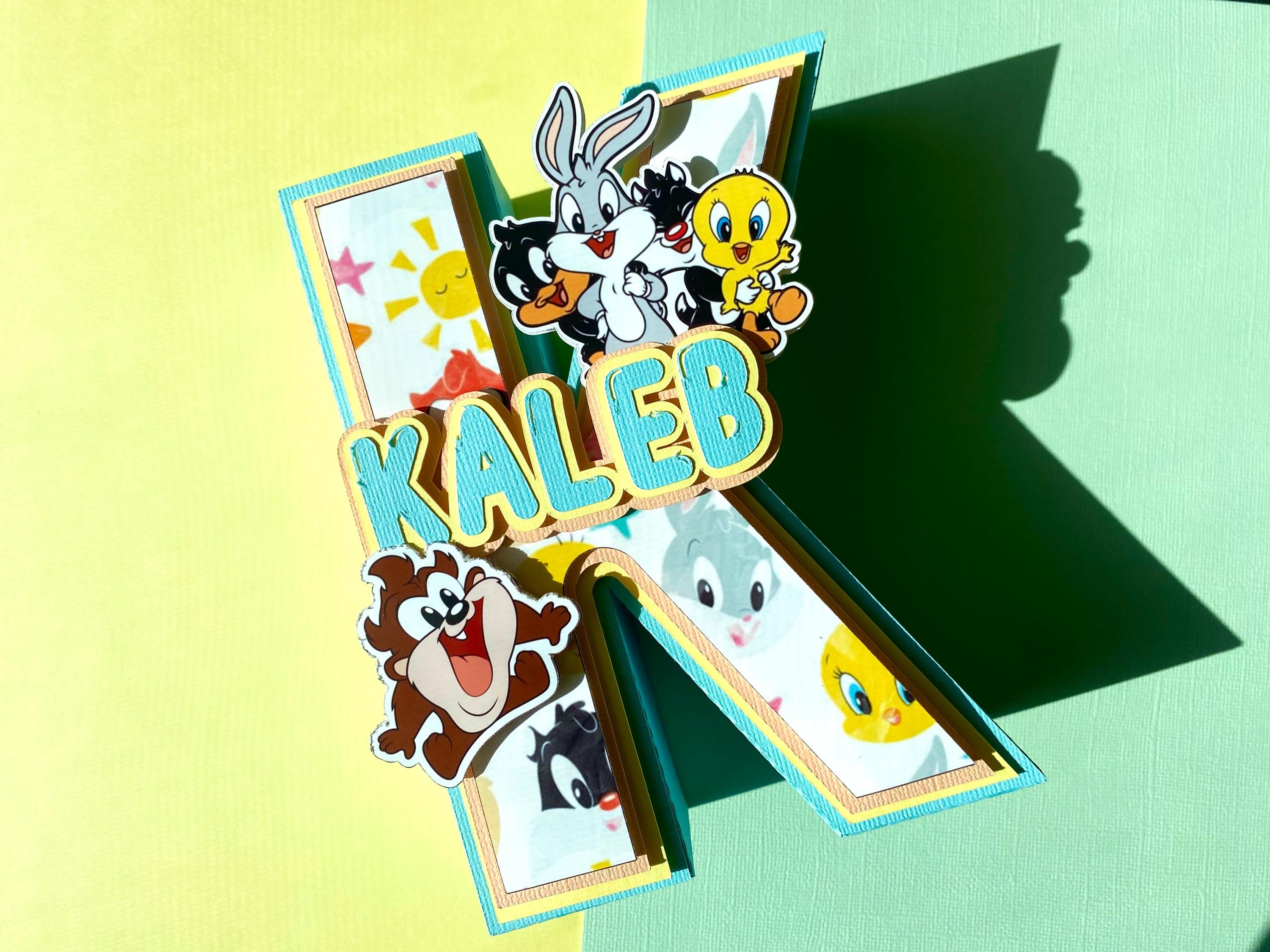 Baby Looney Tunes 3D Custom Letter - Etsy