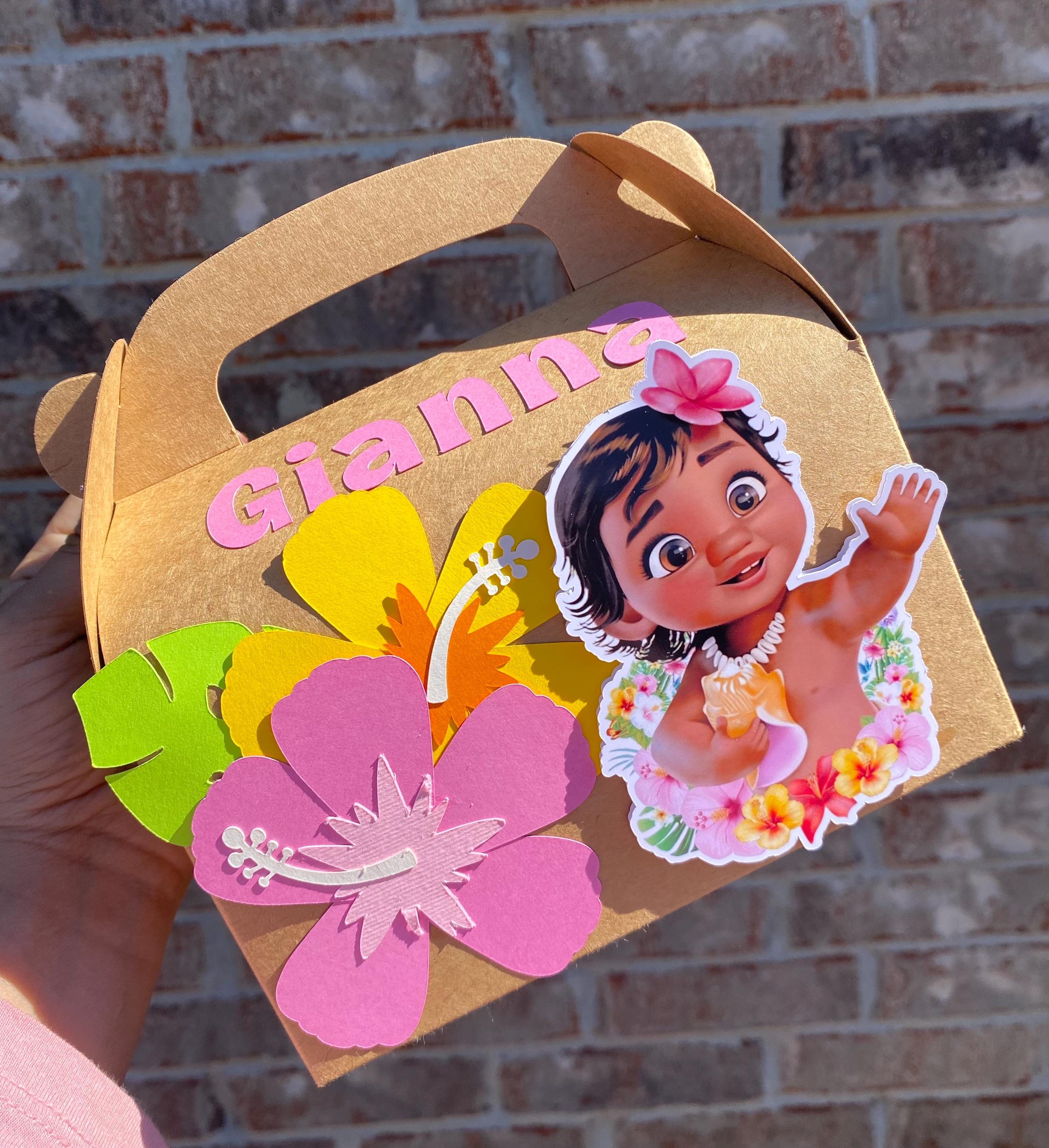 Moana Favor Boxes/moana Party Boxes - Etsy