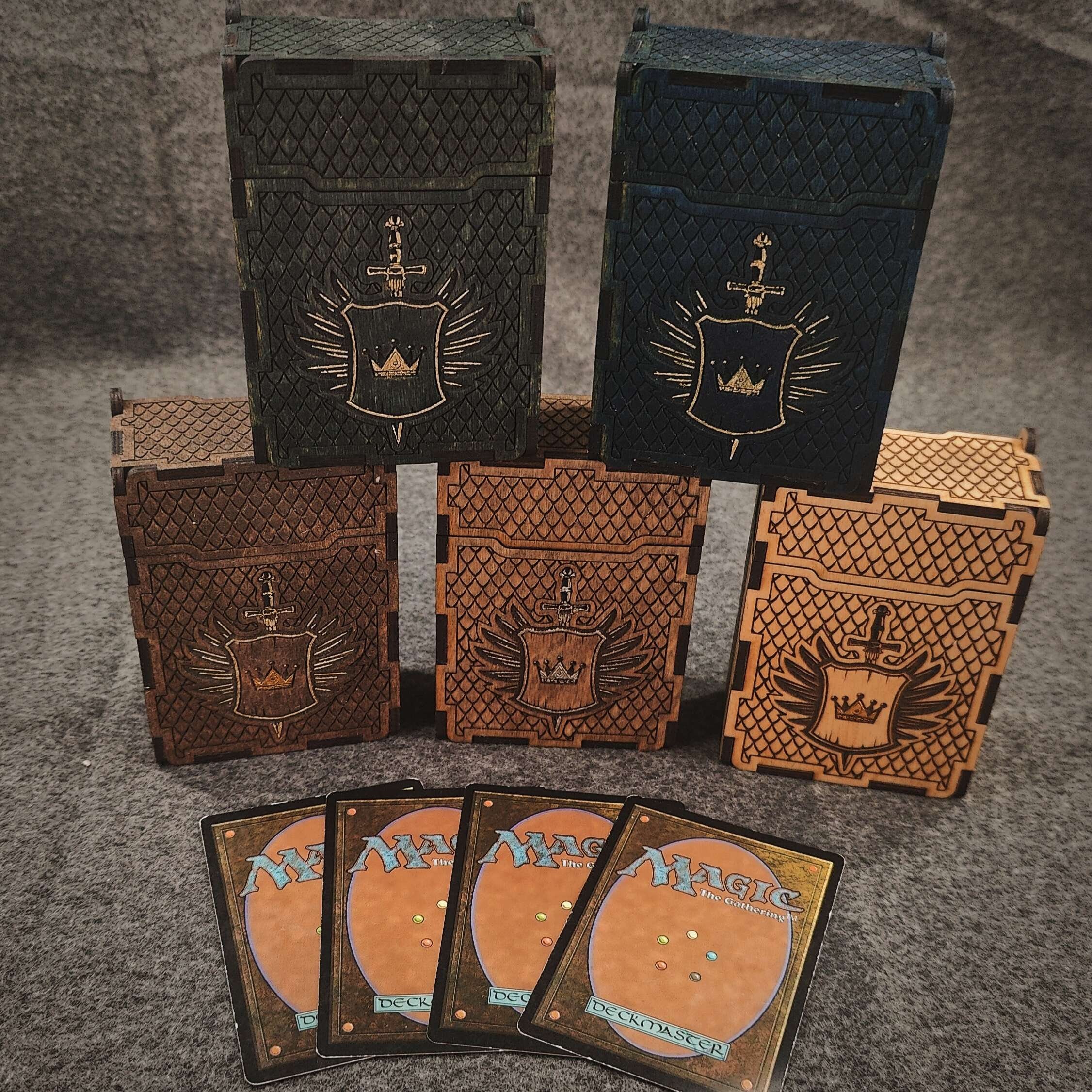 Card Box Tabletop D&D Magic Playing Cards - Etsy