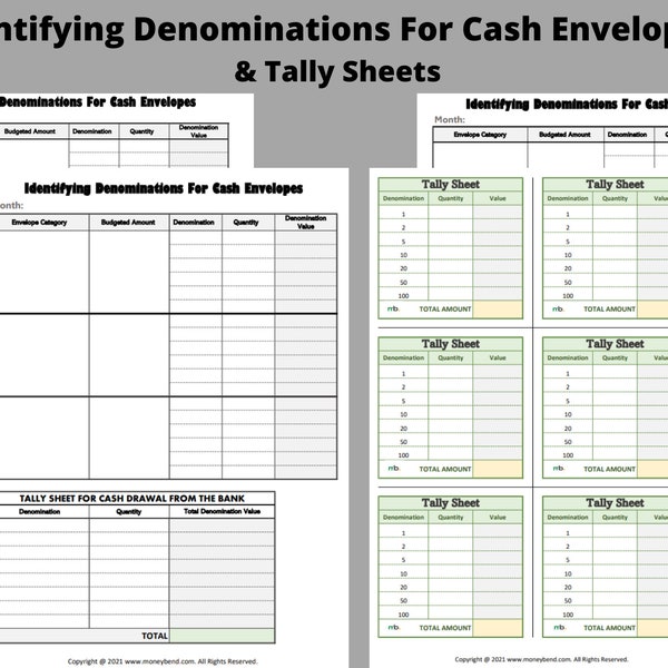 Cash Drawer Sheets - Etsy