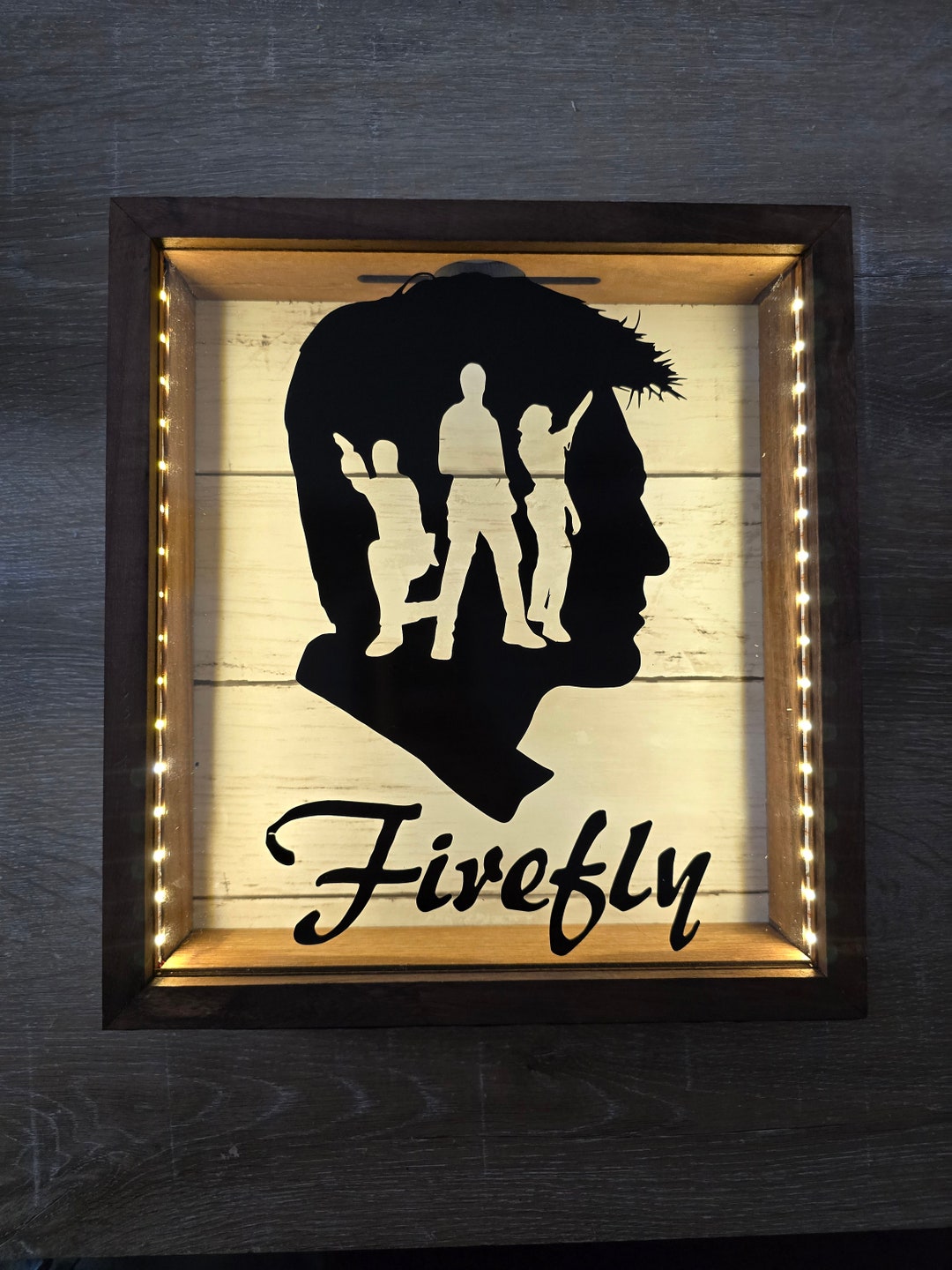 Firefly Led Light Shadow Box - Etsy