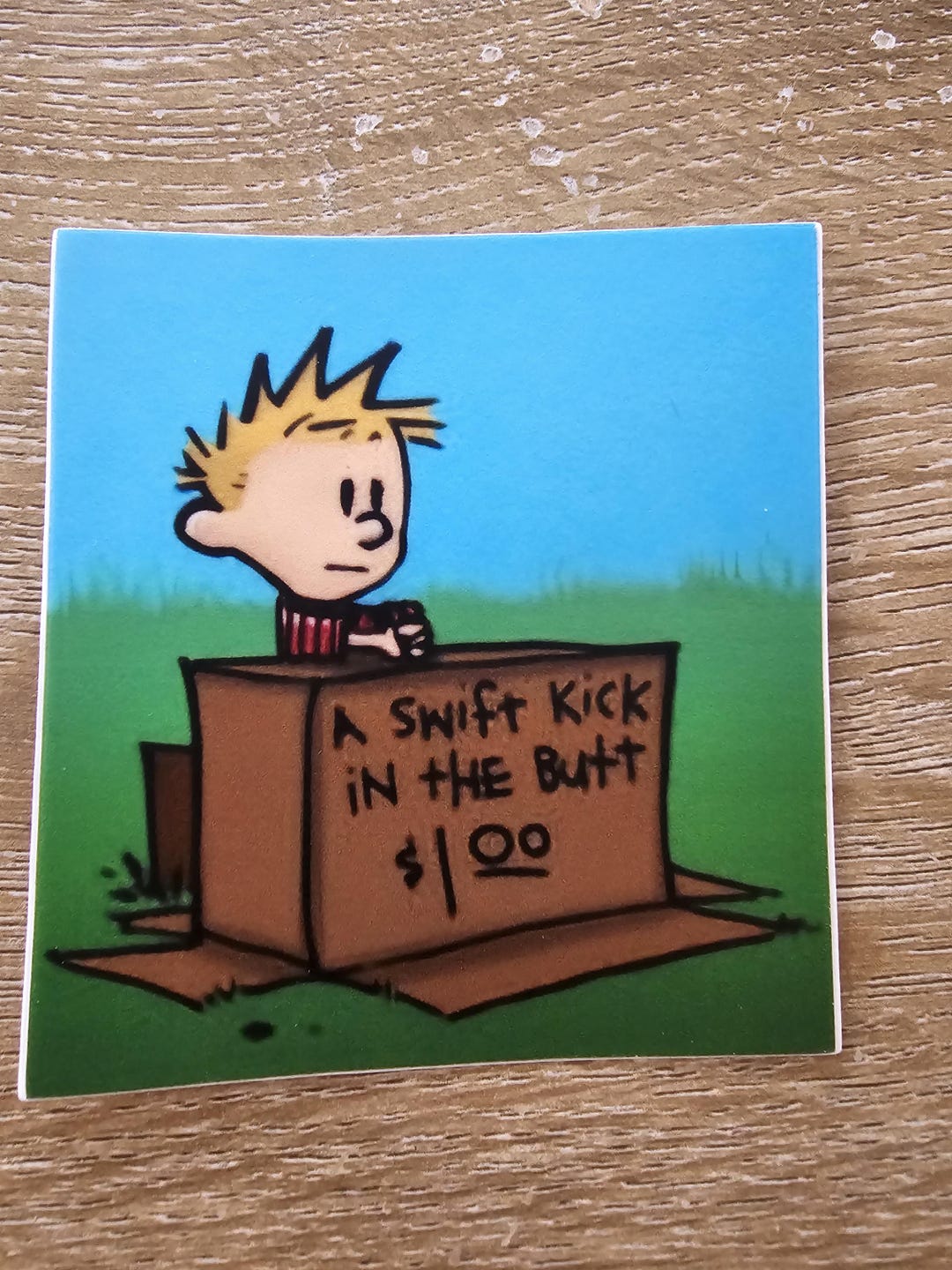 Calvin and Hobbes Decal - Etsy