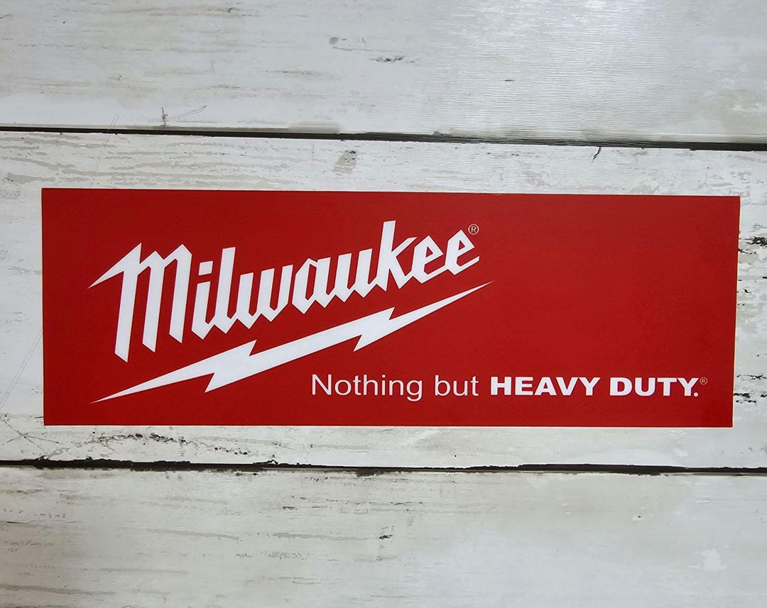 Milwaukee Vinyl Sticker - Etsy