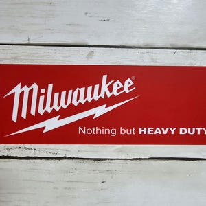 Milwaukee Vinyl Sticker - Etsy