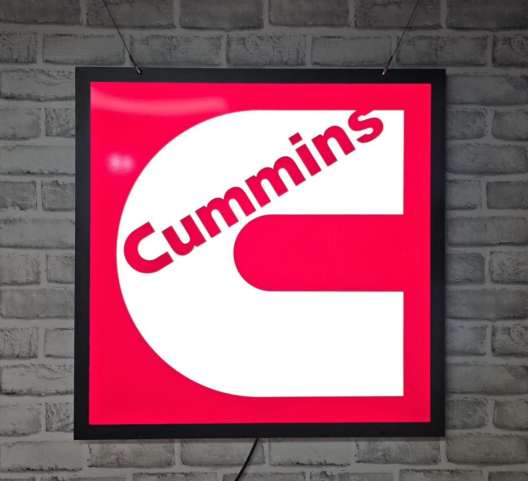 Cummins Led Wall Sign - Etsy