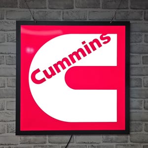 Cummins Led Wall Sign - Etsy