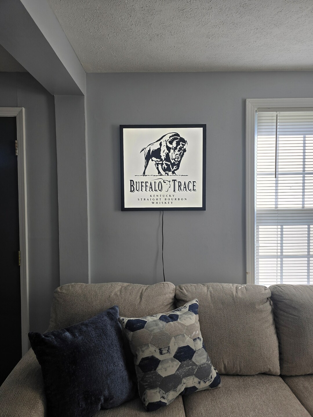 Buffalo Trace Led Wall Art - Etsy