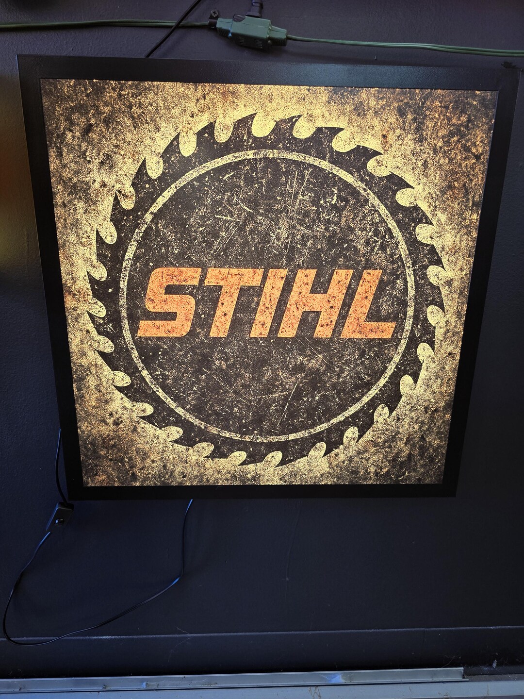 Stihl LED Light-up Wall Sign - Etsy