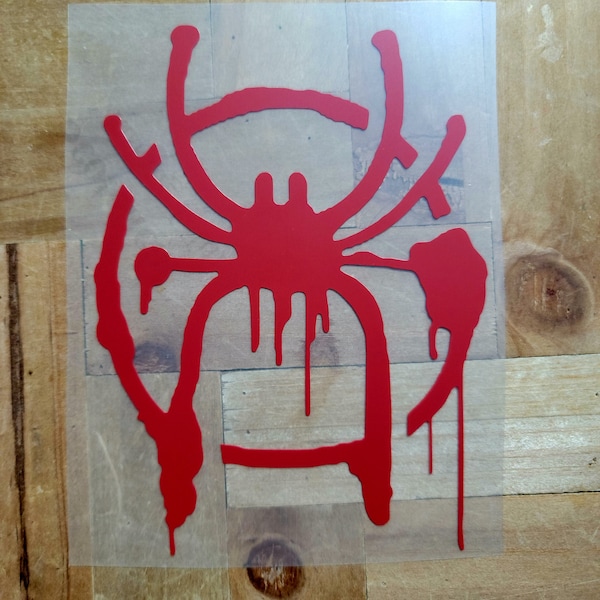 Miles Morales Spiderman Logo - Etsy