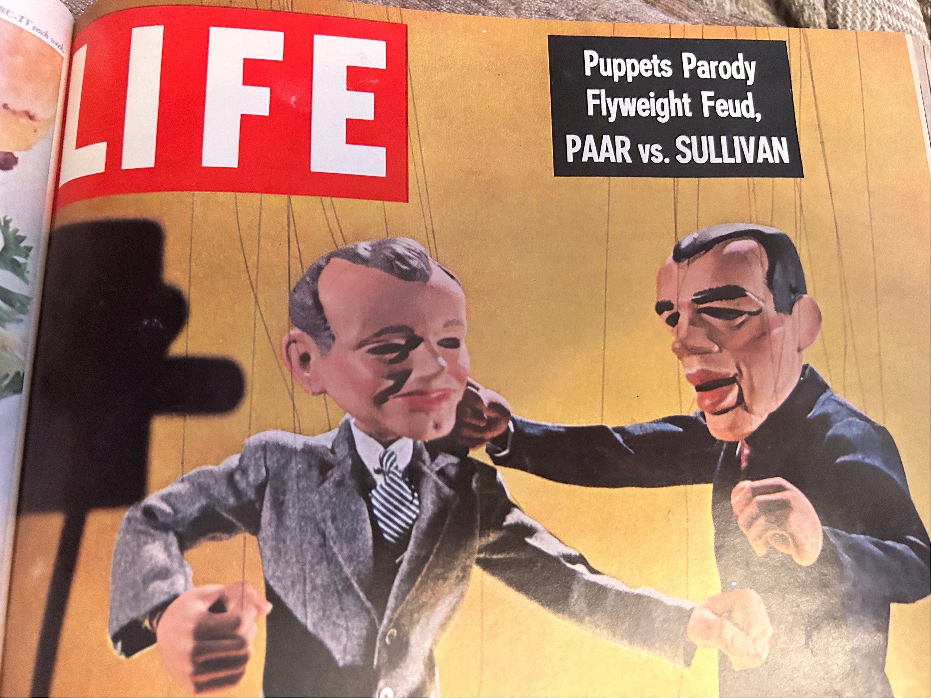 Vintage Original Life Magazine Front Cover Baird Puppets Parody Jack ...