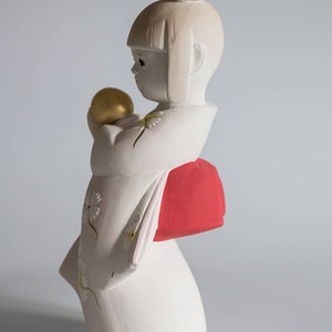 Vintage Japanese Porcelain Bisque Hakata Doll Toyo 10.75" Tall - Etsy