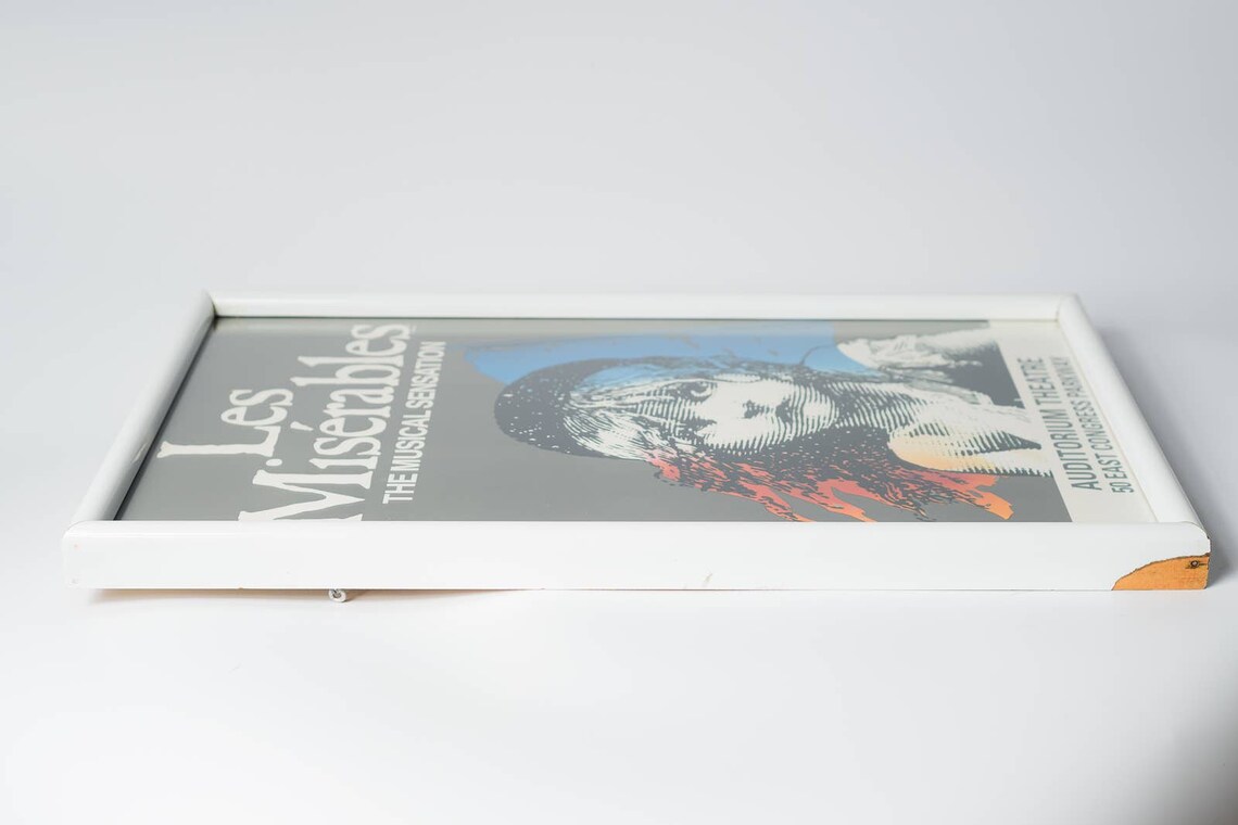 Les Miserable 14x22 Auditorium Theatre Window Card | Etsy