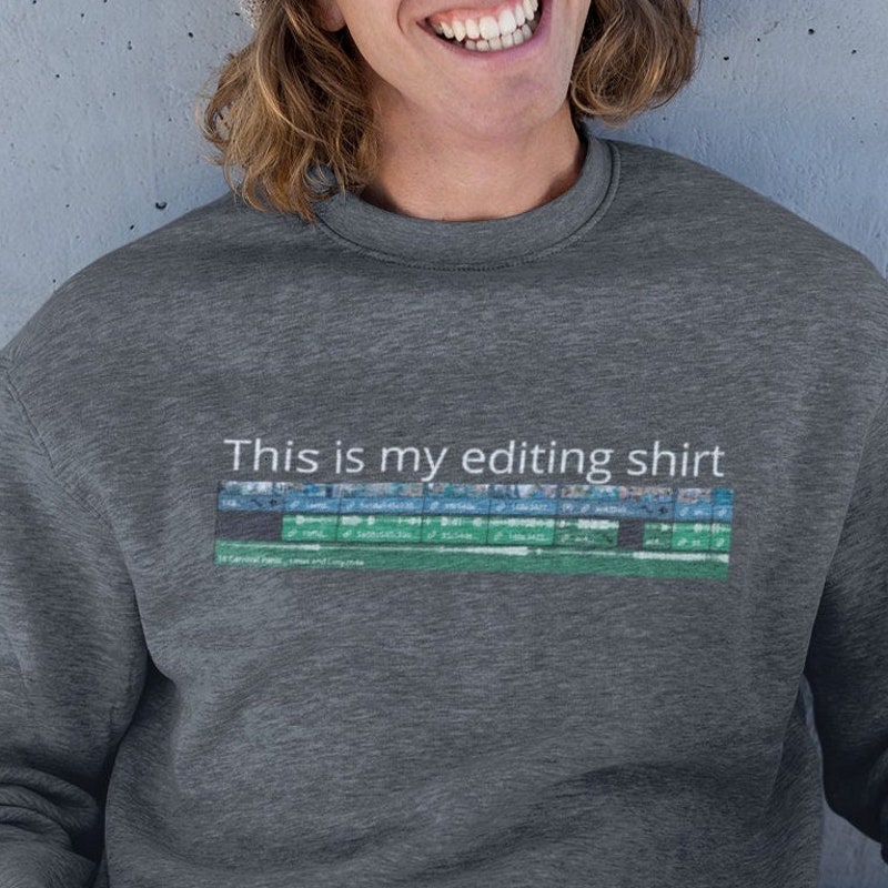Video Editor Shirt - Etsy