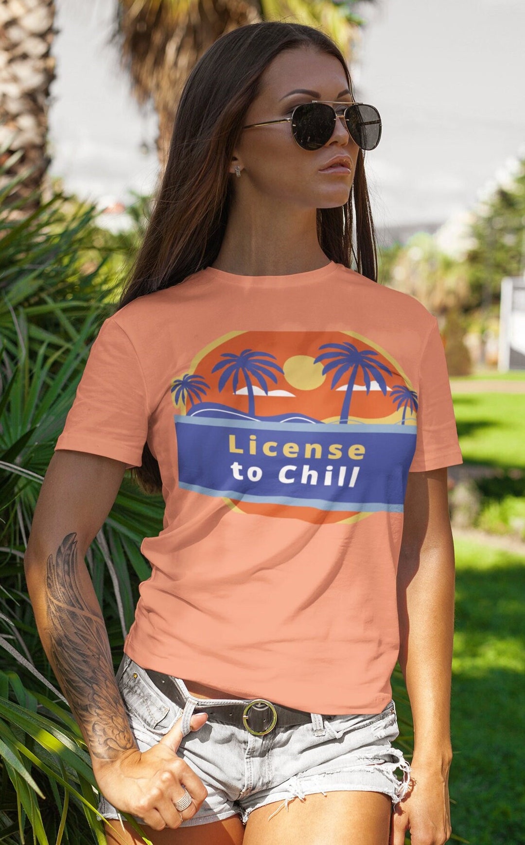 License to Chill. Unisex Jersey Short Sleeve Tee - Etsy