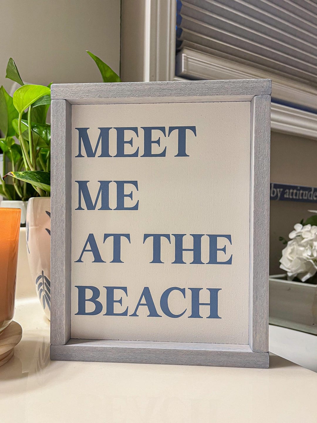 Hand Painted Beach Wood Sign, Coastal Decor - Etsy