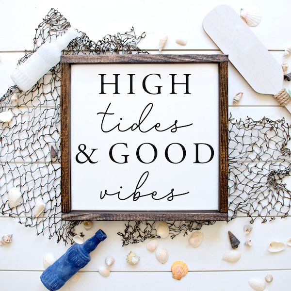 High Tide Sign - Etsy