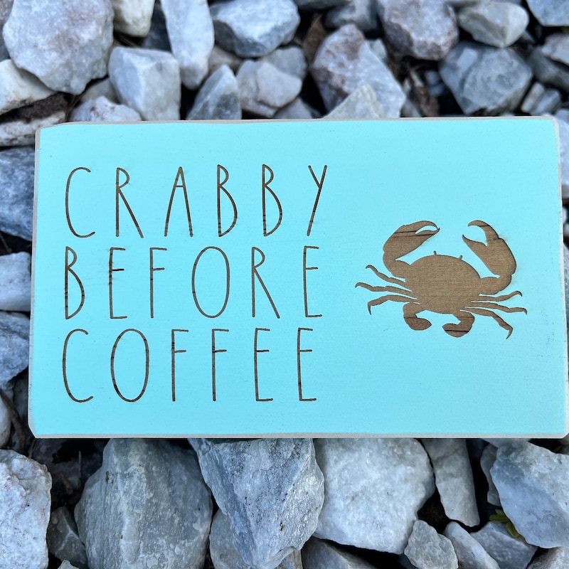 Coffee Sign Beachy - Etsy