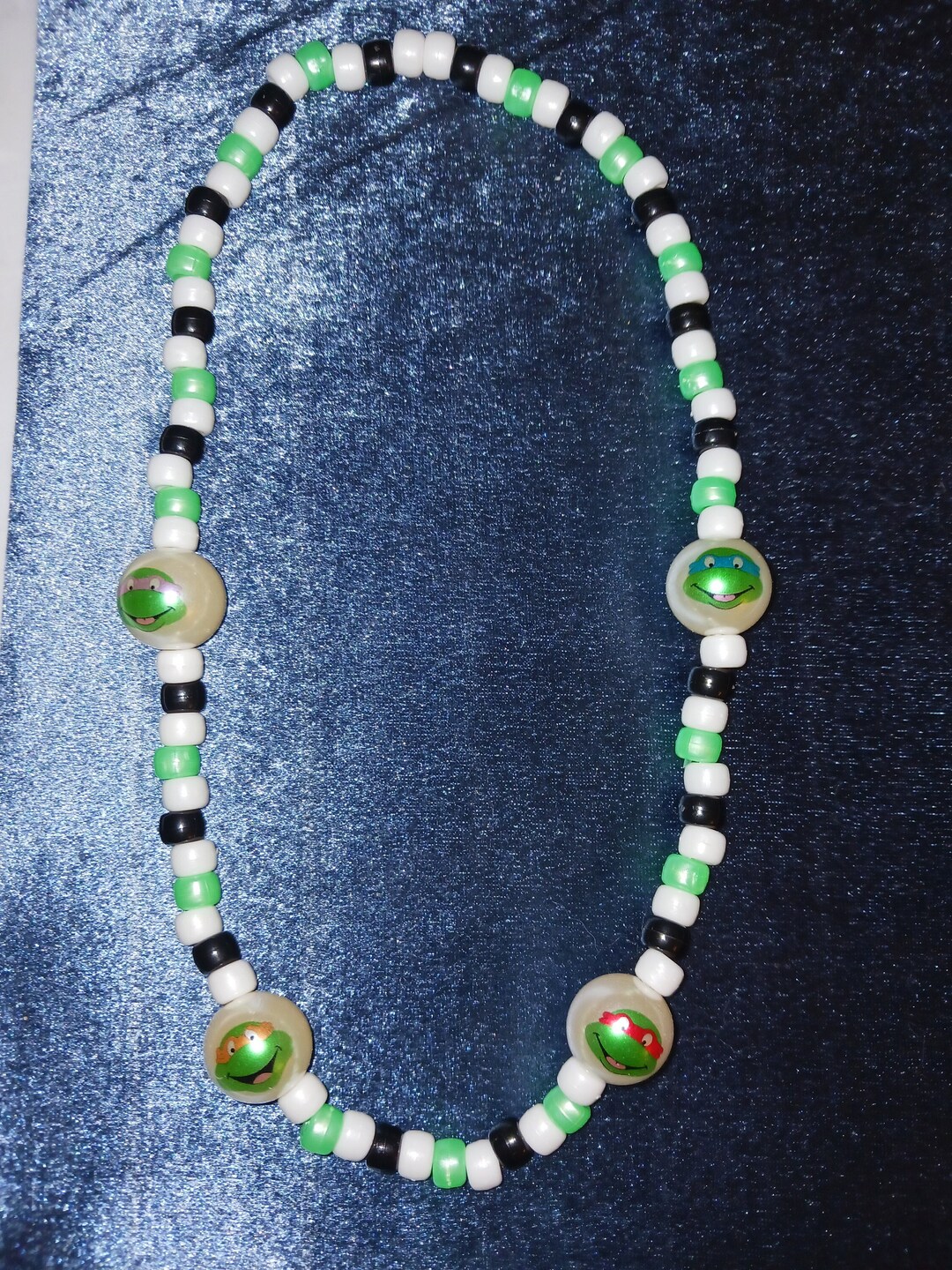 Teenage Mutant Ninja Turtles TMNT Elastic Necklace Apprx. 23 Inches - Etsy