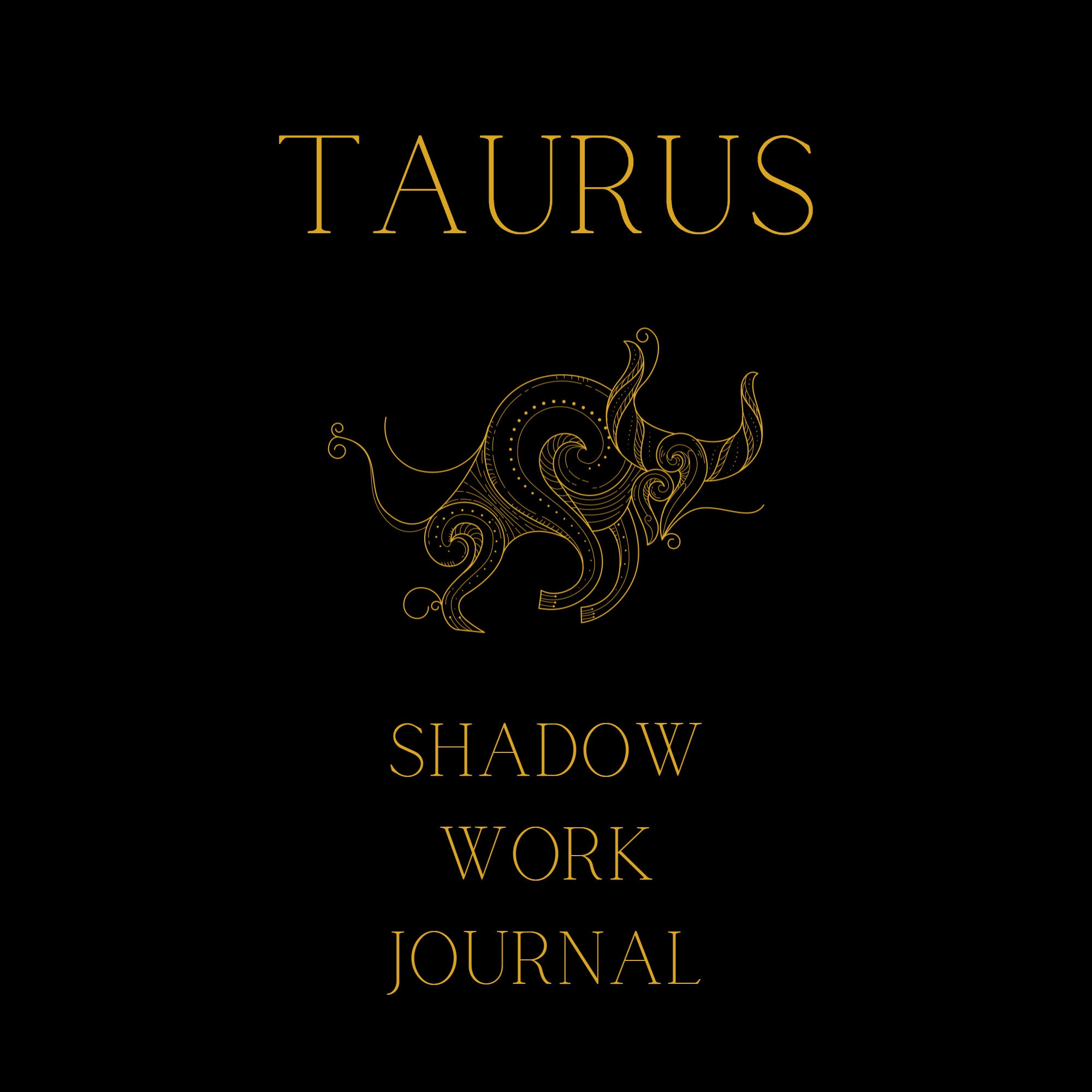 The Taurus Shadow Work Journal & Guide - Etsy