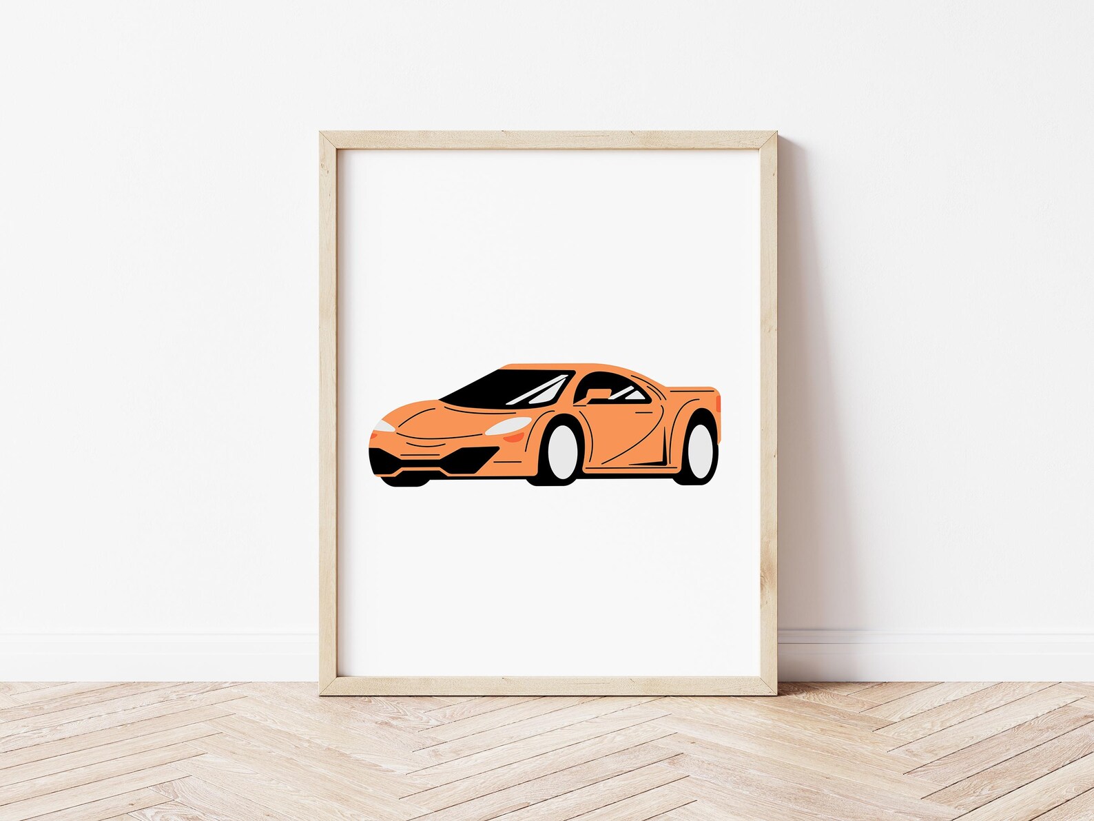 LITTLE RACER DUDE Racing Car Prints for Boys Bedroom Set of 3 Digital ...