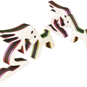 Girl and Dog, Dog Lover, Girl With Dog, Pet, Wooden Figurine, Laser Cut ...