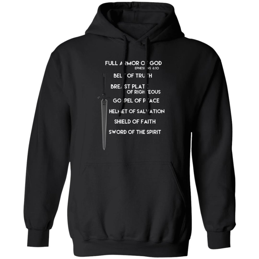 Full Armor of God Hoodie - Etsy