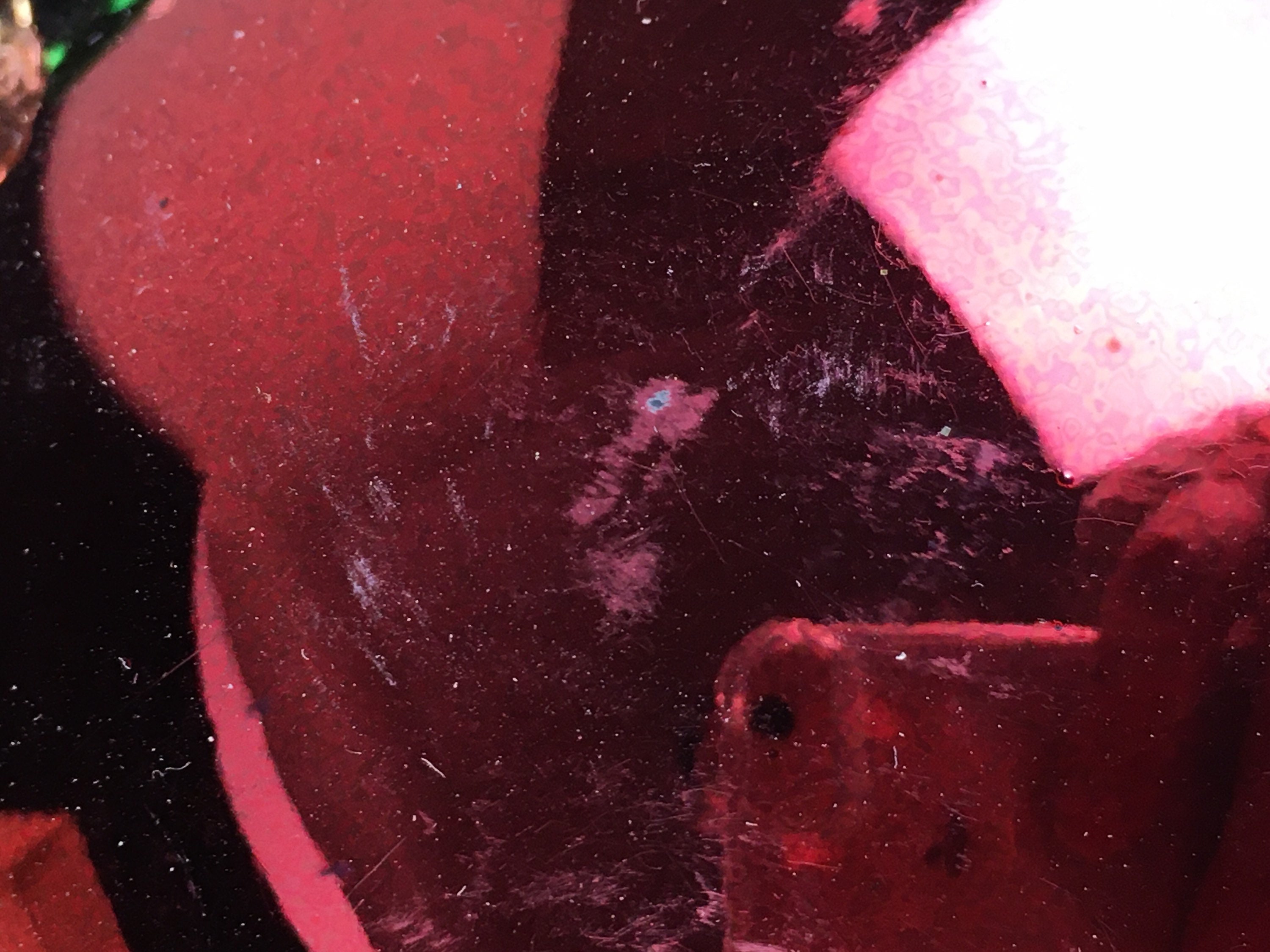 Set of 12 Vintage 4 Inch Colored resiglass Christmas Tree Ornament ...