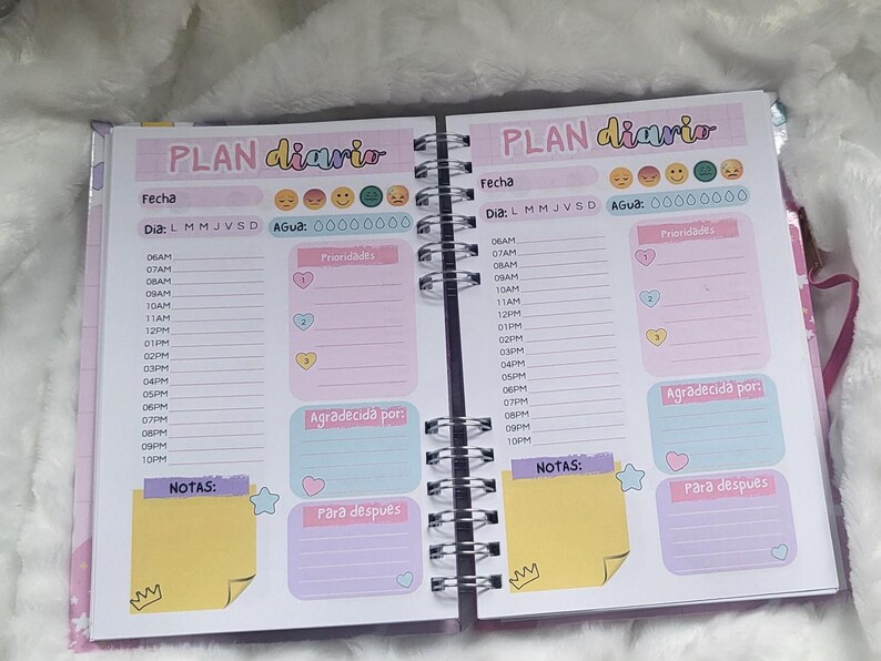 Planner ( Planner Available in English and Spanish) - Etsy